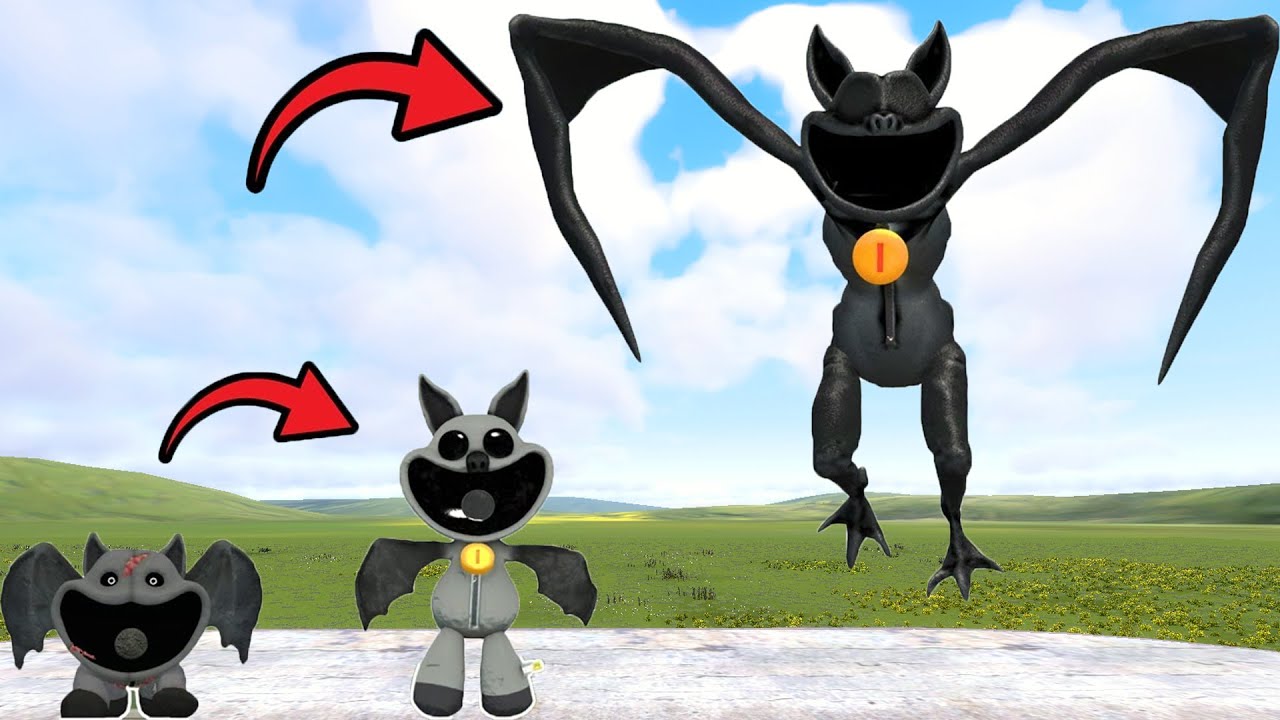NEW EVOLUTION OF FORGOTTEN SMILING CRITTERS BANDIT BAT POPPY PLAYTIME ...