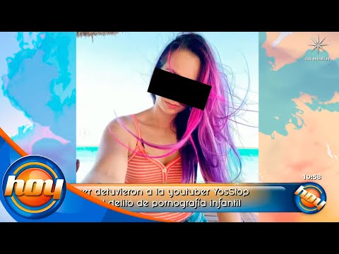 Detienen a YosStop, media hermana de la actriz Ginny Hoffman, por delitos contra menores de edad