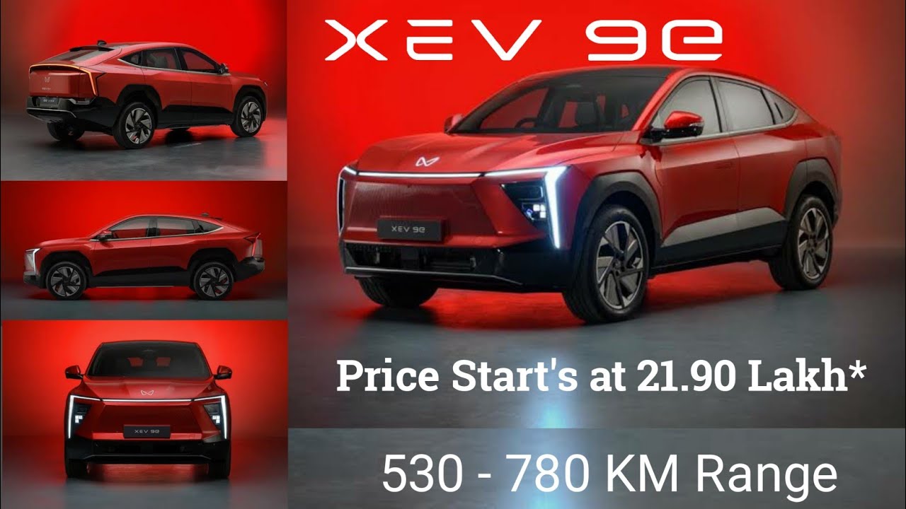 All New Mahindra XEV 9E Revailed | XEV 9E Price Start's at 21.90 Lakh ...