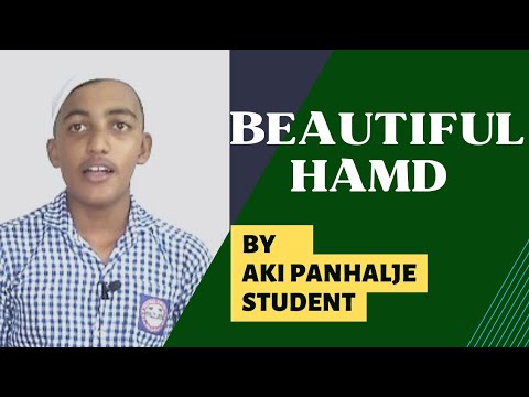 Beautiful Hamd by AKI PANHALJE student std: 9th - YouTube