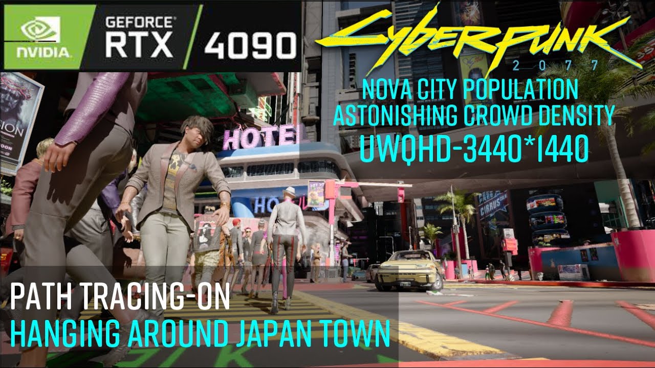 CyberPunk2077 Path Tracing max setting. Realistic mod. RTX4090.i9 ...