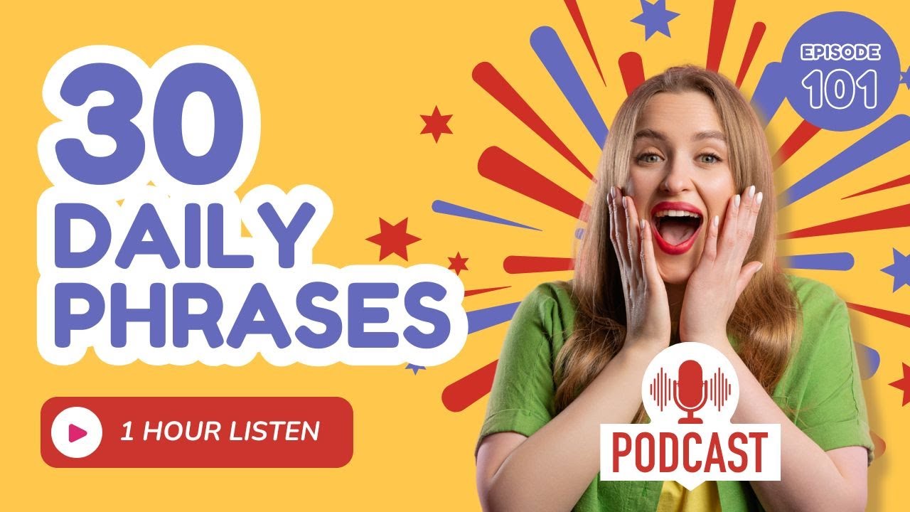 Master 30 Essential Native English Phrases! [1 HOUR] - YouTube