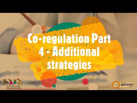 School Therapy OT Program- Co-regulation Part 4 - YouTube