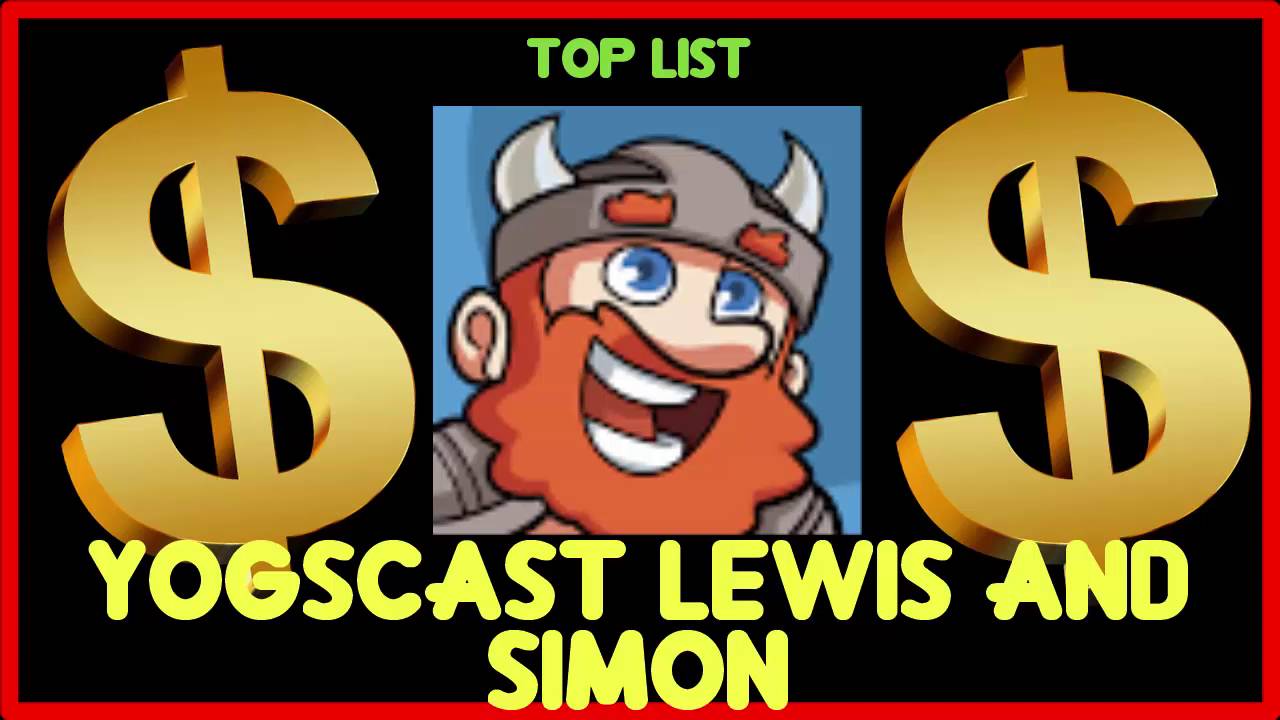 How much does YOGSCAST Lewis and Simon make on YouTube 2016 - YouTube