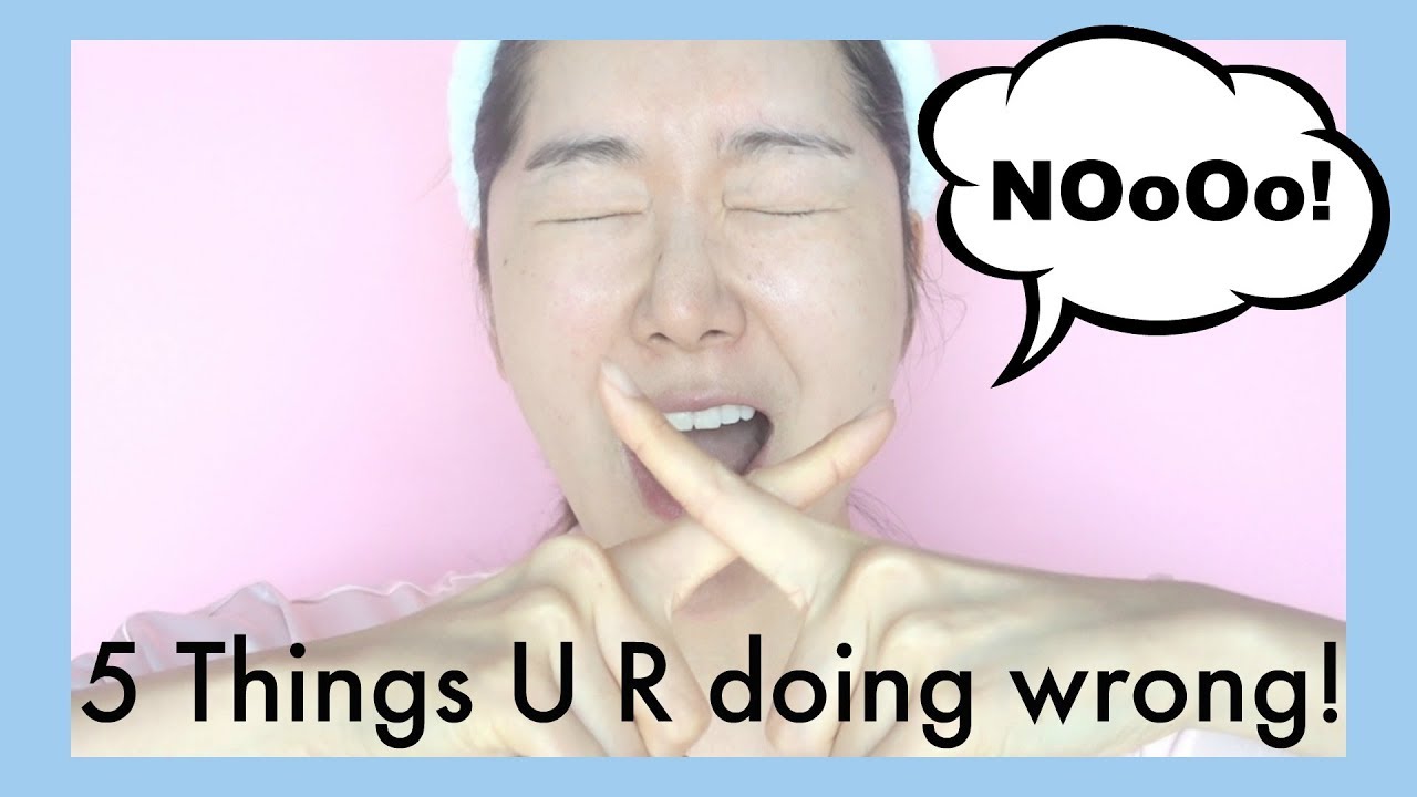 10 Mistakes for Sensitive Skin | Tip & Guide for each skincare step ...