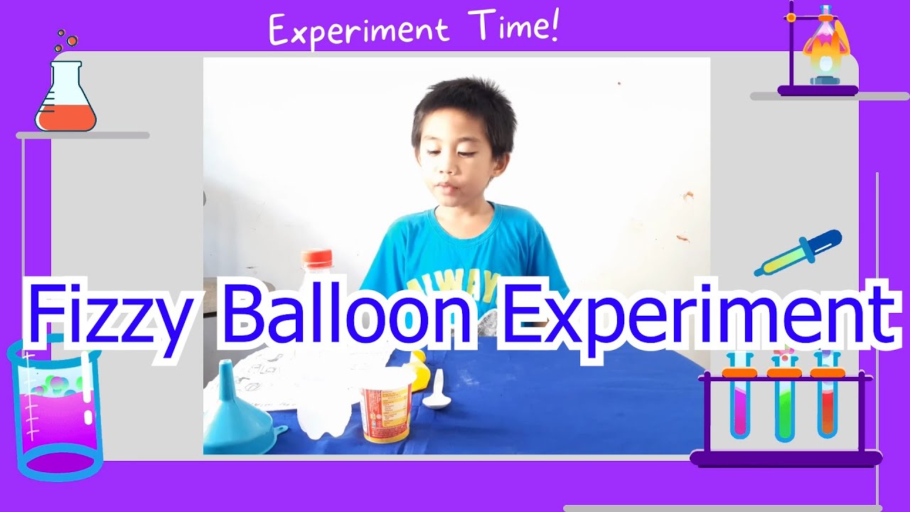 Fizzy balloon experiment | Ideyang Pinoy - YouTube