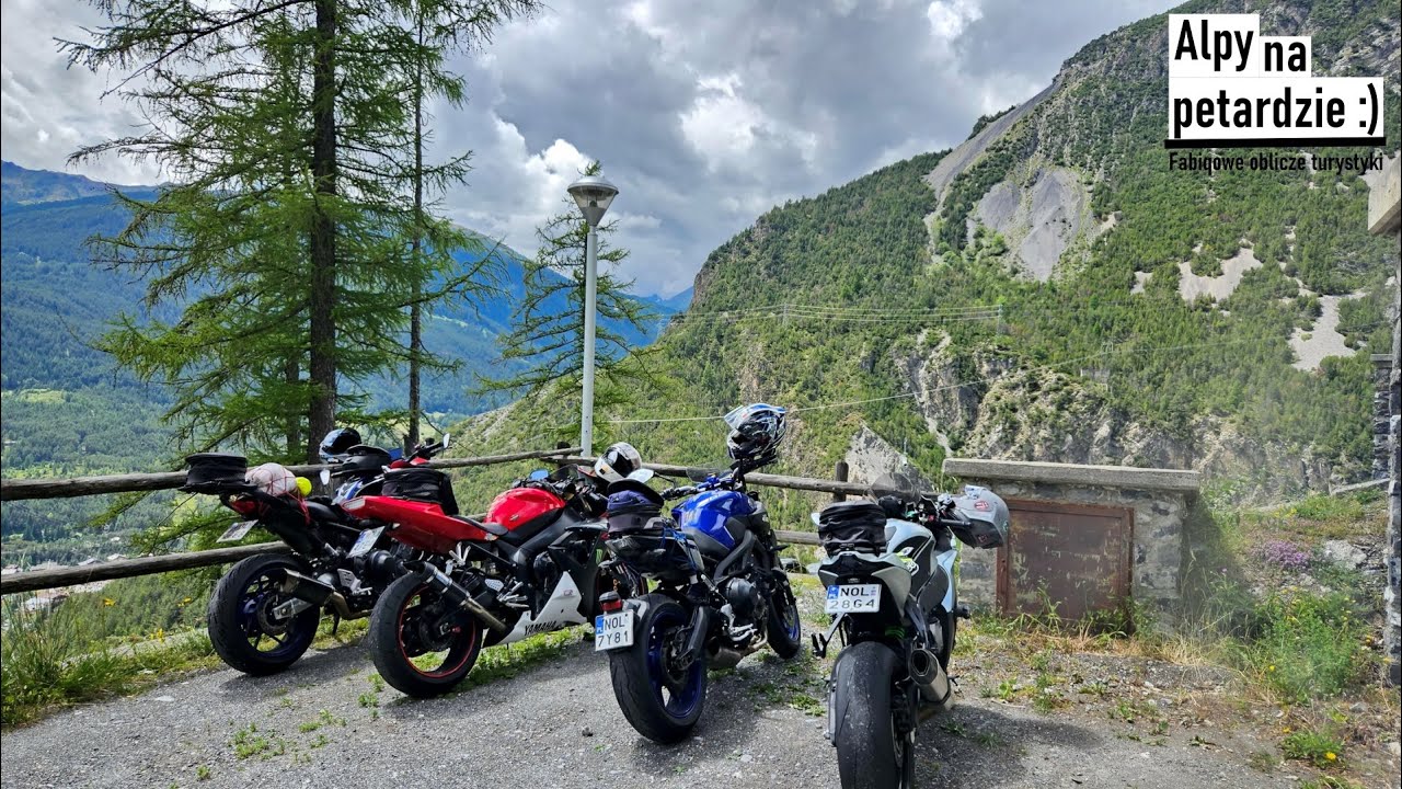 Motocyklem Alpy na Petardzie wycieczka z FabiqMoto 24.19 - YouTube
