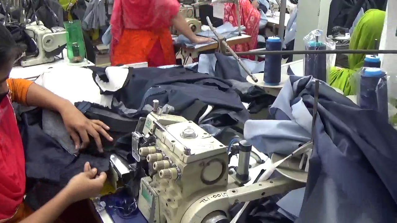 Jacket lining side seam & shoulder join - YouTube