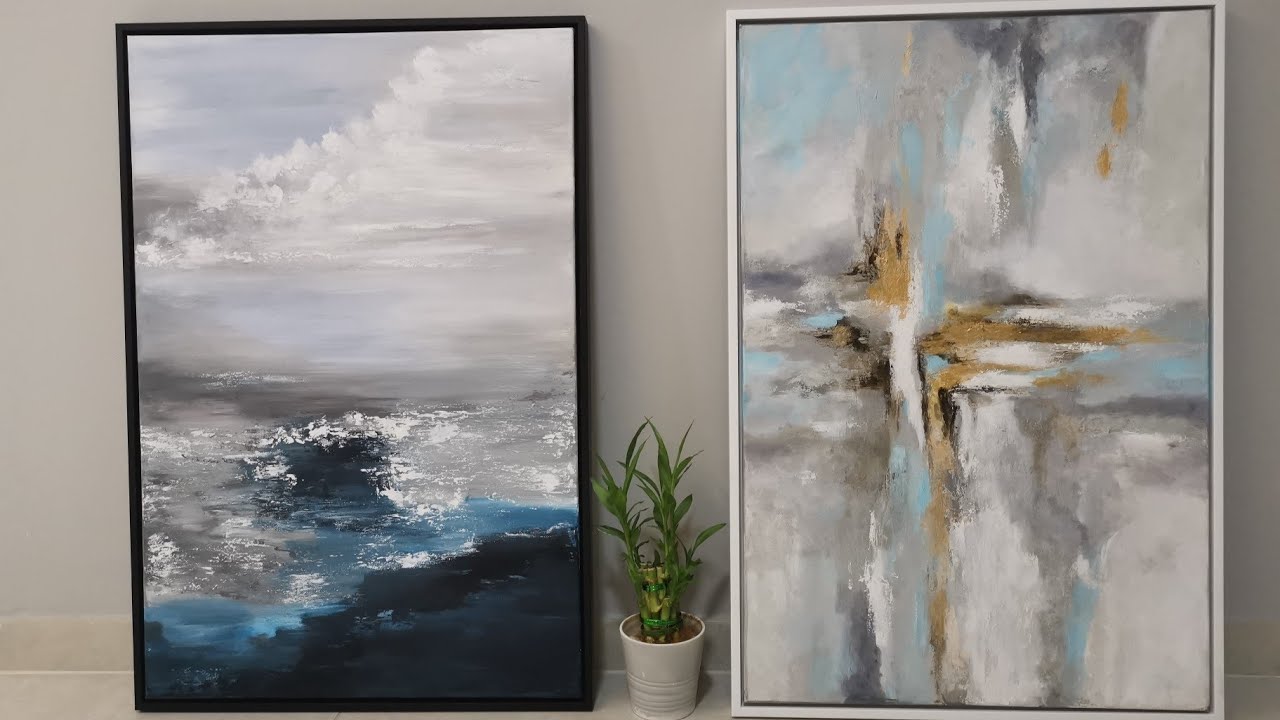 Abstract paintings for office by Arte brigade|Acrylic painting|abstract ...