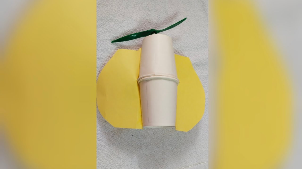 Cup Helicopter 🚁// How to make paper Cup Helicopter 🚁 - YouTube