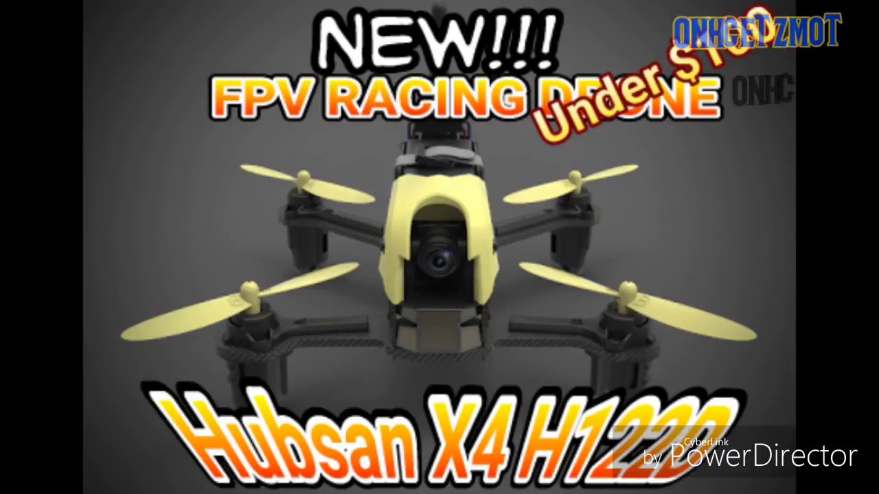New FPV Drone Hubsan H122D X4 STORM 5.8G FPV Micro Racing Drone ...