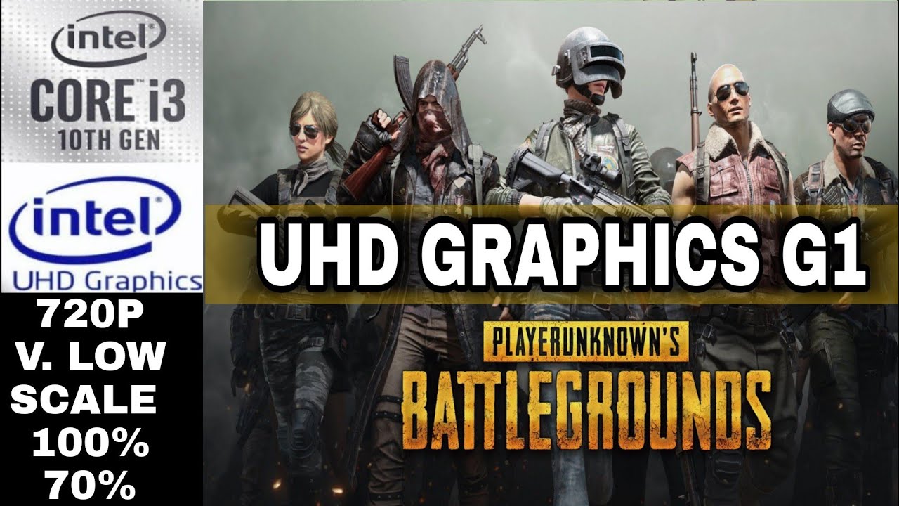 PUBG PC | Intel UHD Graphics G1 | i3-1005G1 | 8GB Ram | Benchmark - YouTube