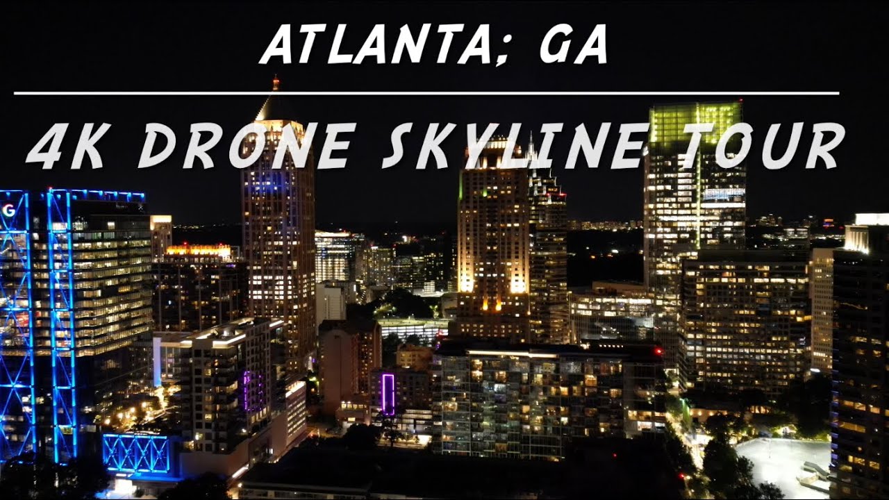 Atlanta, GA USA | Fall 2023 4K Ultra HD Drone Skyline Tour - YouTube