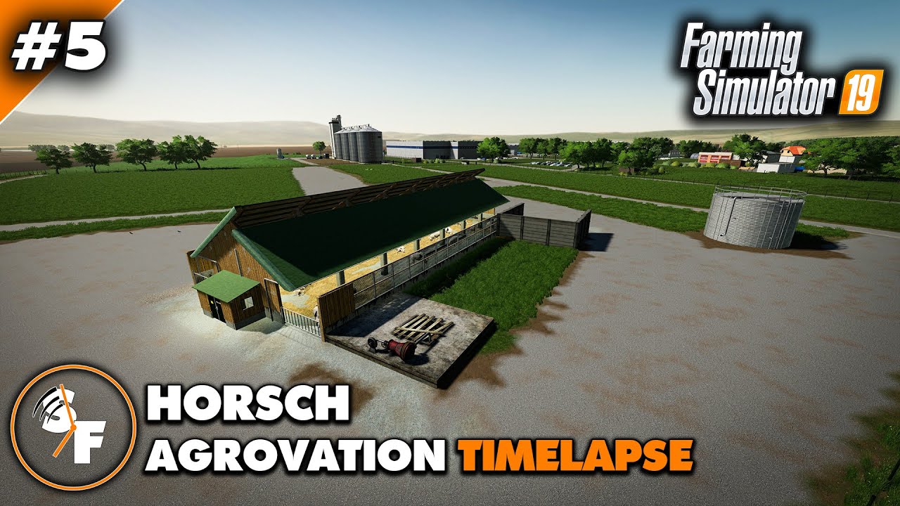 FS19 Horsch AgroVation Timelapse #5 Horsch Pig Farm - YouTube