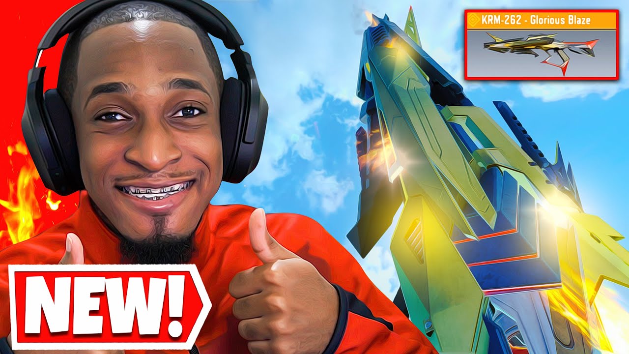 *NEW* KRM GLORIOUS BLAZE SHOTGUN KILLAAA! - YouTube