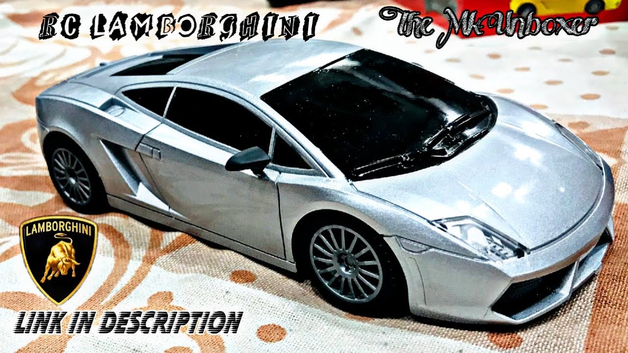 Rc🐃🦬Lamborghini Remote control Car Unboxing+Testing Rc car under 500 ...