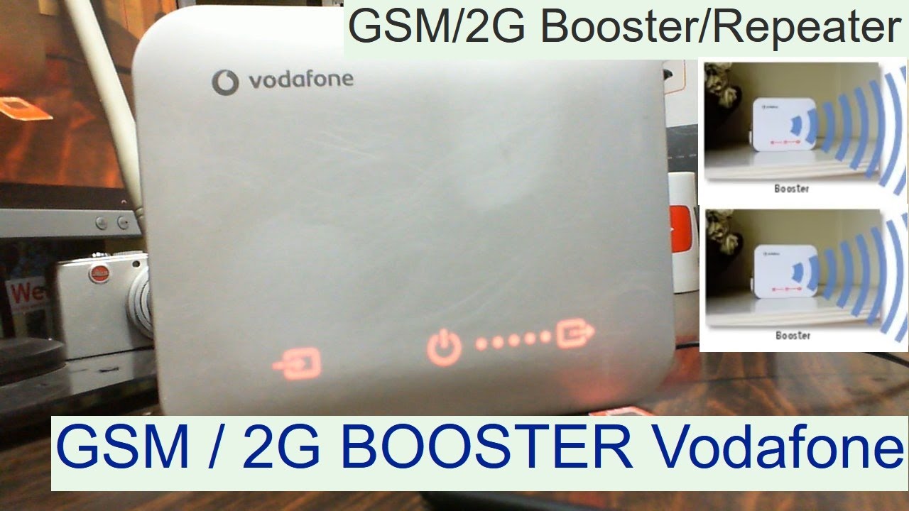 BOOSTER Vodafone 📶 مقوي اشارة المحمول - YouTube