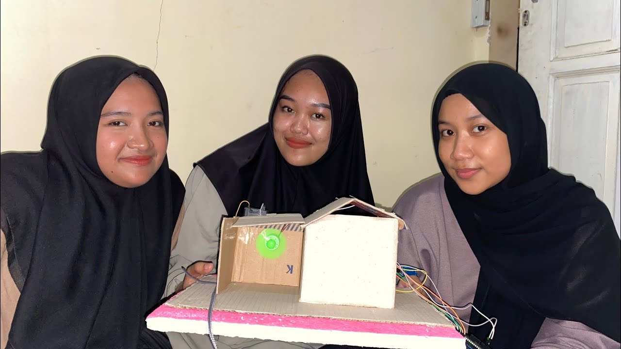 Tugas Project Final Microcontroller (Jemuran Otomatis) - YouTube