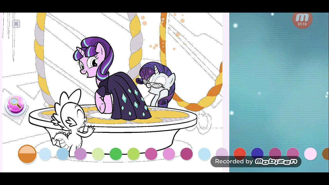 Let's Paint Starlight Glimmer! Color by Magic - YouTube