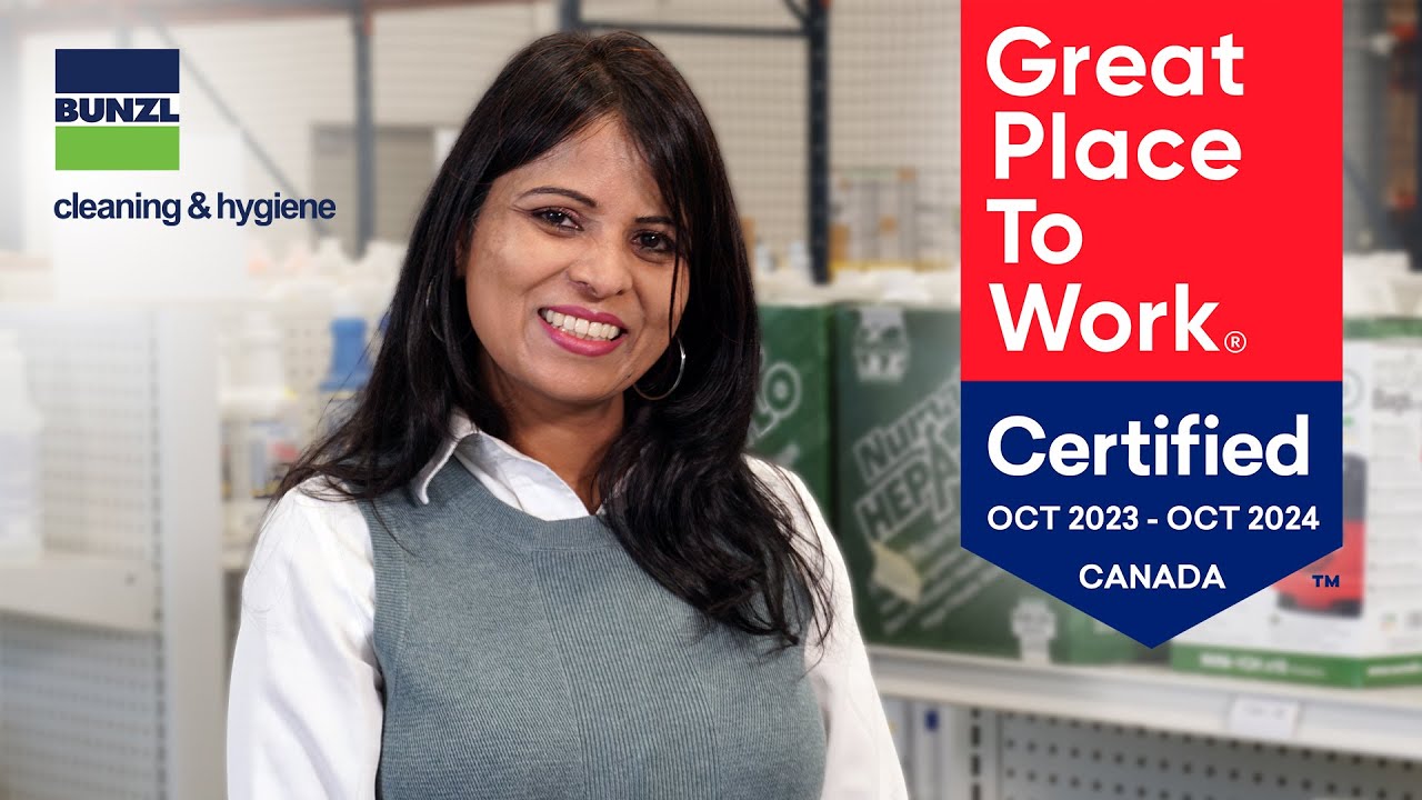 Bunzl Cleaning & Hygiene | A Certified Great Place To Work™ - YouTube