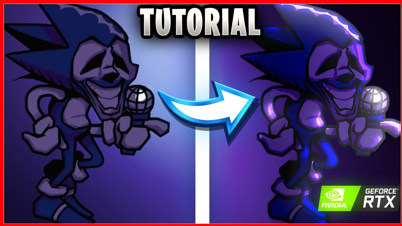HOW TO MAKE SPRITE FNF RTX ON IN MOBILE - YouTube