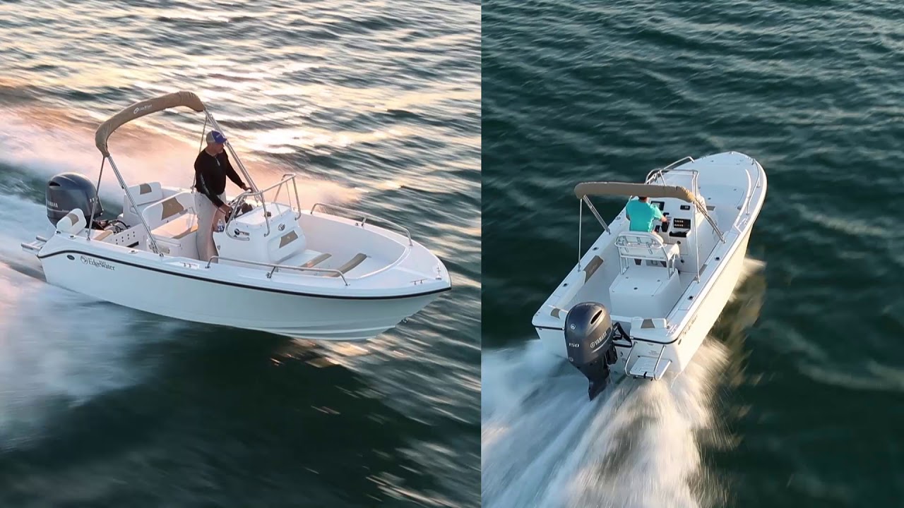 Heritage Duo | EdgeWater Boats 17 and 18 Center Consoles - YouTube