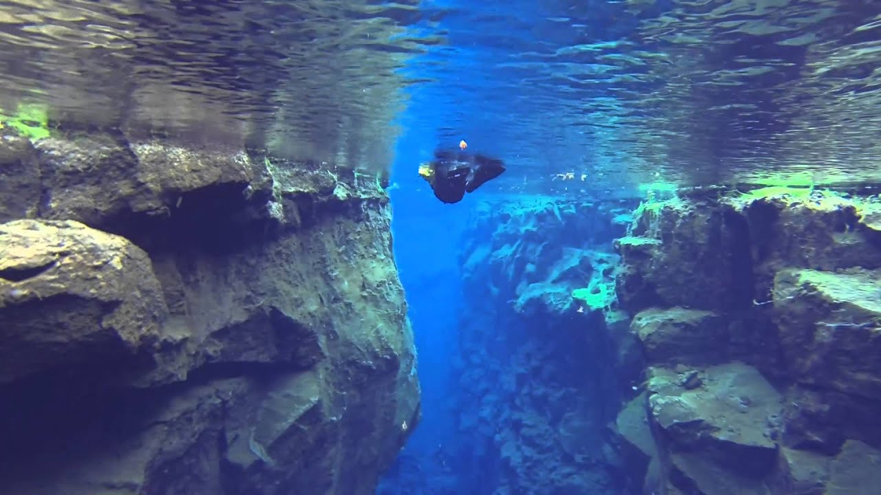 Snorkelling At Silfra, Iceland (gopro HD) - YouTube