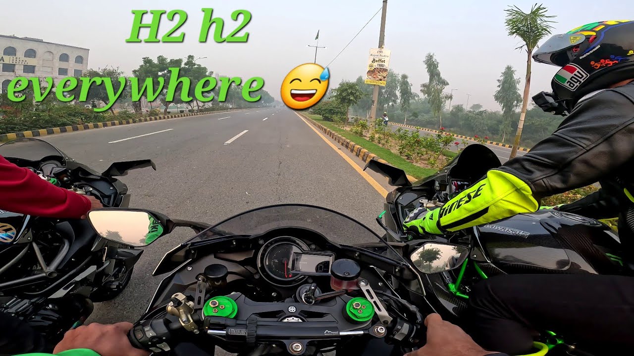 My First Ride on Ninja H2 - YouTube