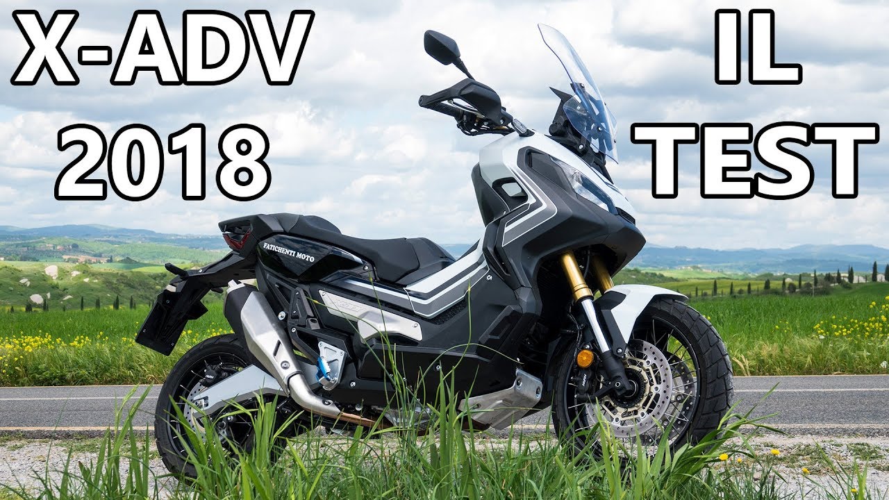 X-ADV 2018, IL TEST - YouTube