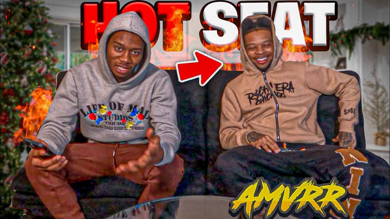 HOT SEAT 🔥 w/ AMVRR *gtes kinda spicy* - YouTube