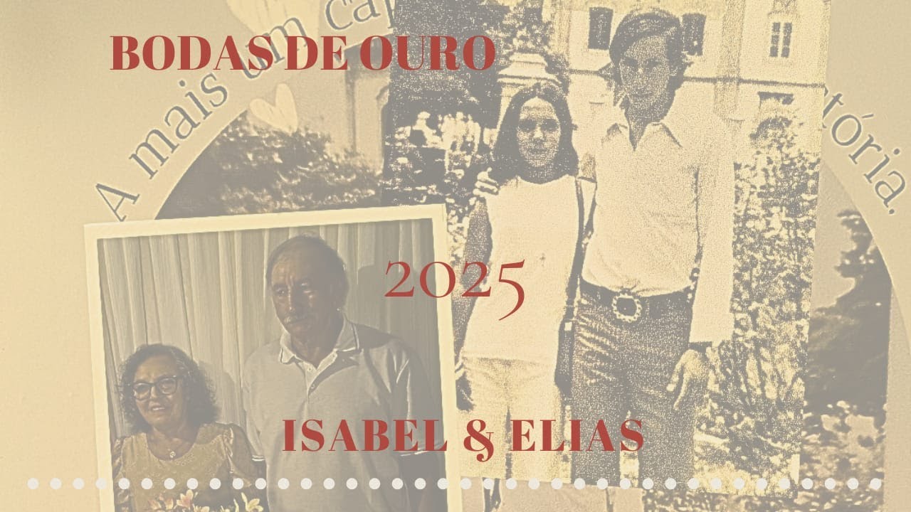 Bodas de Ouro, Isabel & Elias, #bodas,#bragança #casamento - YouTube