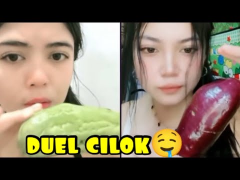 Challenge cilok pakai pare dan terong ungu