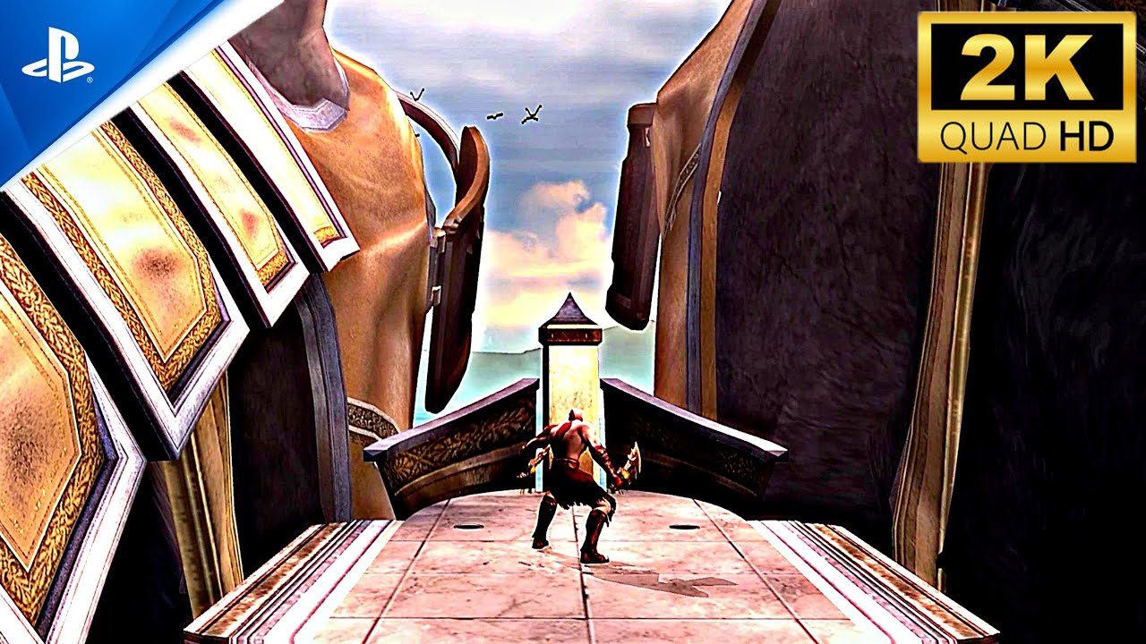 GOD OF WAR 2 Remastered - Kratos Release The Steeds of Time [2K 60FPS ...