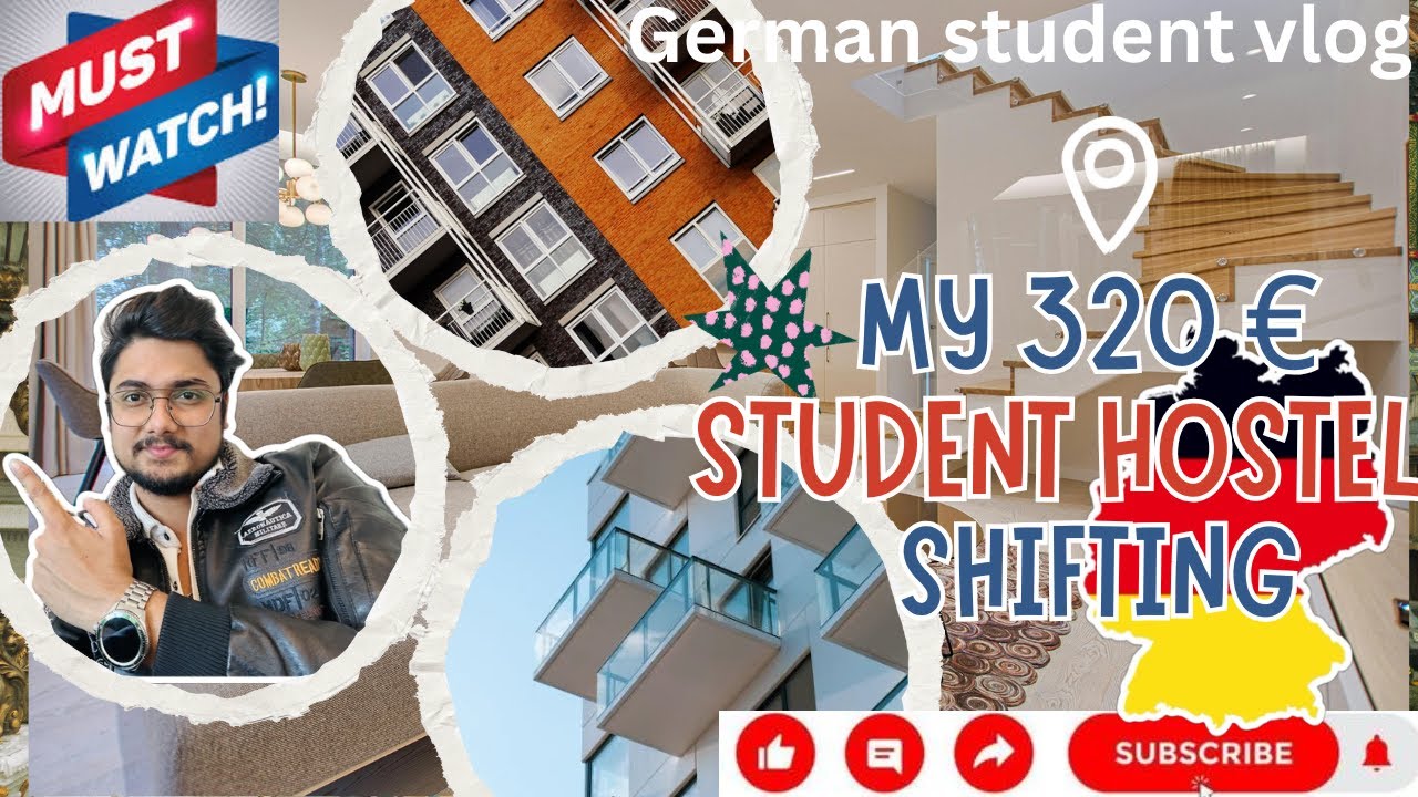 NEW STUDENT ACCOMODATION IN GERMANY | STUDENT HOUSE SHIFTING | INDIAN ...