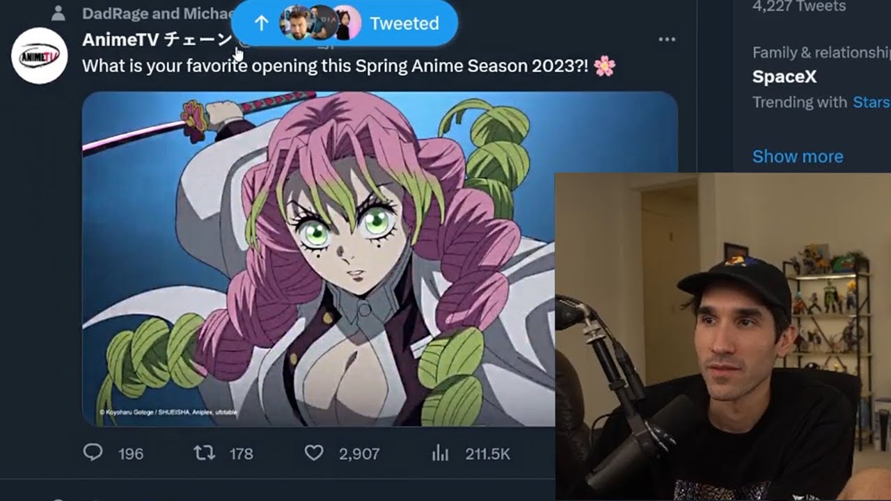 Stoopzz being distracted by Demon Slayer - YouTube