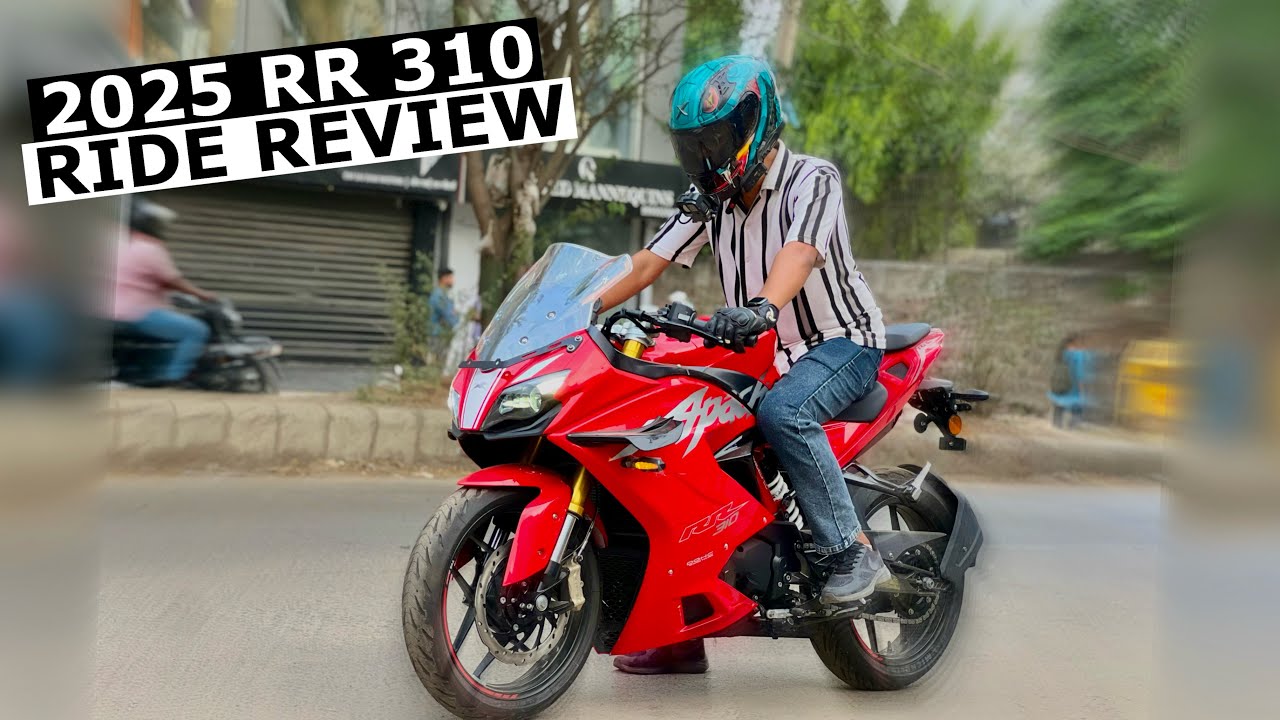 2025 APACHE RR 310 RIDE REVIEW | BEST BIKE IN 300 CC - YouTube