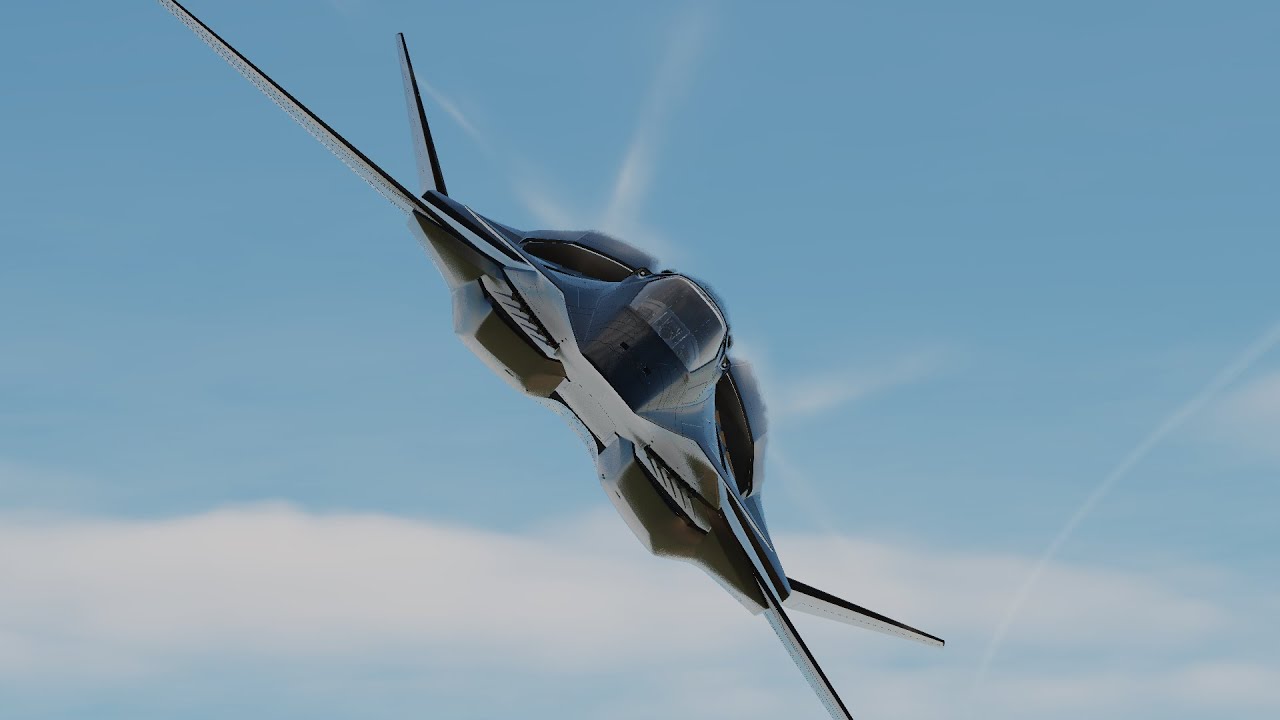 DCS - FA/37 Talon V2 - Air demonstration (WIP) - YouTube