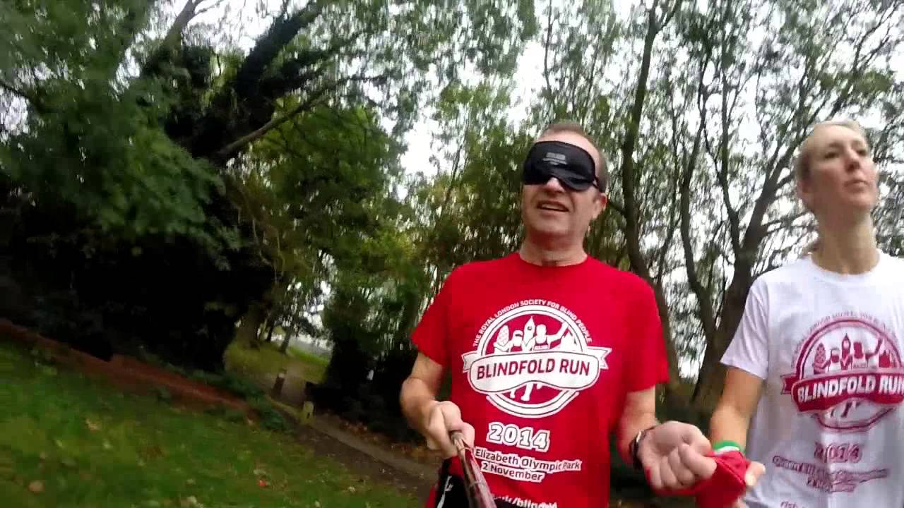Blindfold 10k Training Run - YouTube