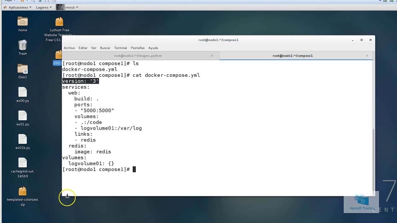 Curso de Docker desde Cero. Fichero compose.yml - YouTube