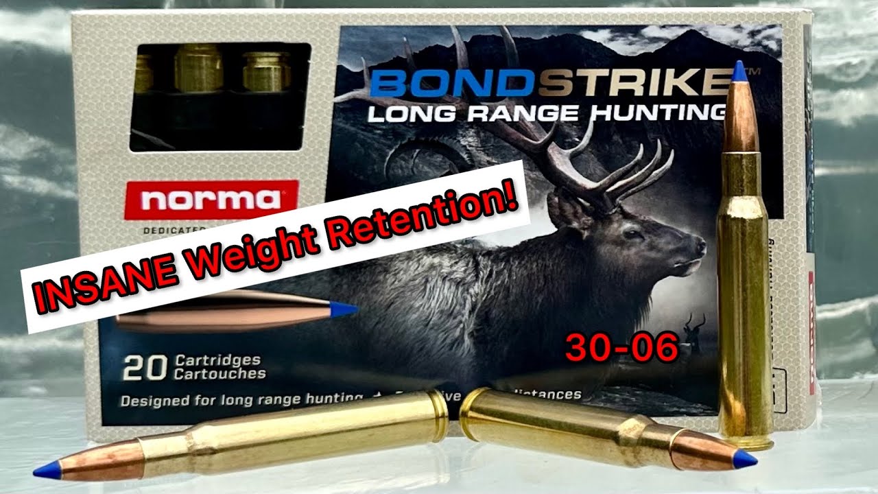 DANGEROUS!! 30-06 Norma Bondstrike 180gr Ammo Test - YouTube