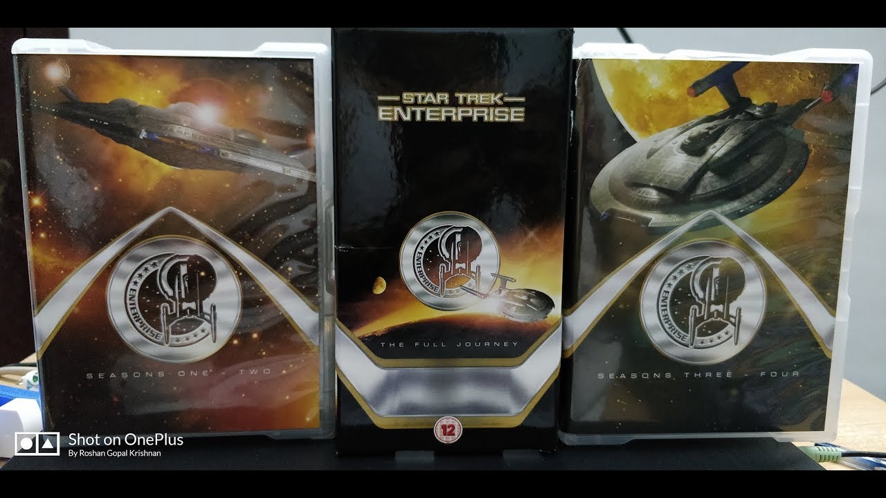Star Trek Enterprise **Opening The Complete Series DVD Box Set** - YouTube