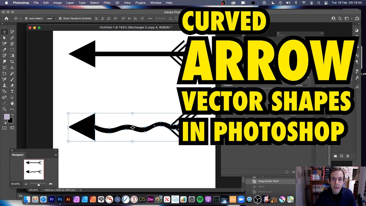 How To Curve An Arrow And Create A Curved Circular Arrow Shape In Photoshop Tutorial How To How To Curve An Arrow And Create A Curved Circular Arrow Shape In Photoshop Tutorial How To