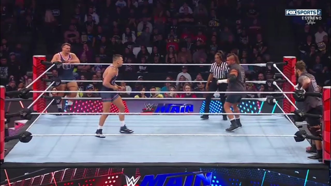 The Creed Brothers Vs Hank Walker & Tank Ledger Parte 1 - WWE Main ...