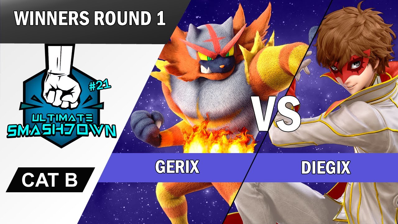 Ultimate Smashdown #21 | Cat B | Winners Round 1 - Gerix (Incineroar ...