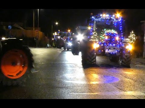 Christmas Tractor Run St Stephens Saltash Cornwall 16/12/2023 - YouTube
