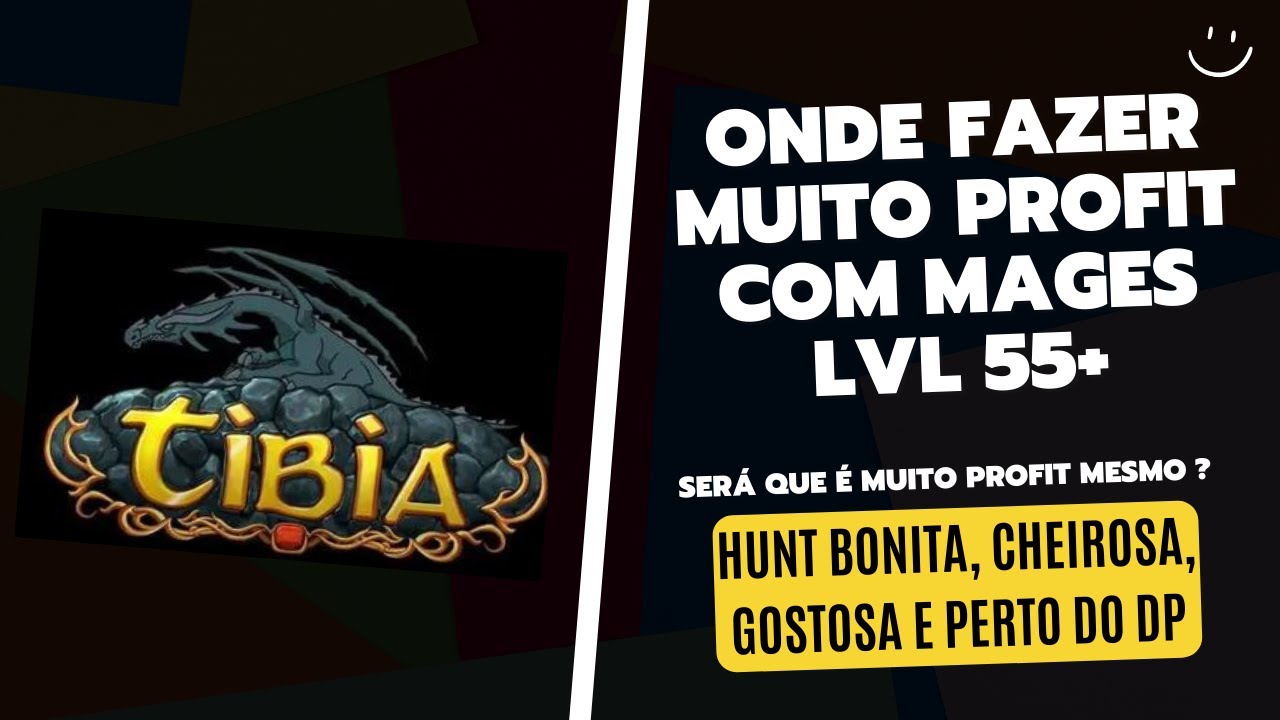 Tibia - Onde farmar/profitar MUITO com Mage(MS e ED) lvl 55+ - YouTube