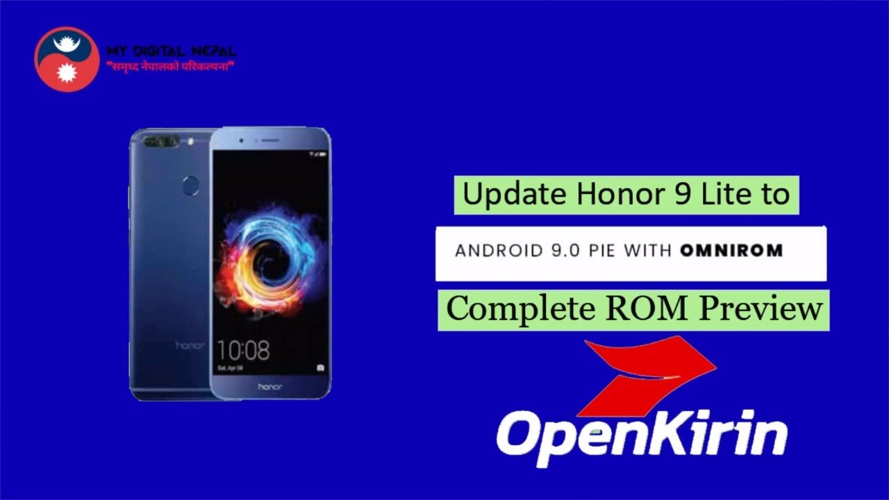 OmniROM Pie Alpha 5.2 for Honor 9 Lite | Android Pie ROM Preview - YouTube