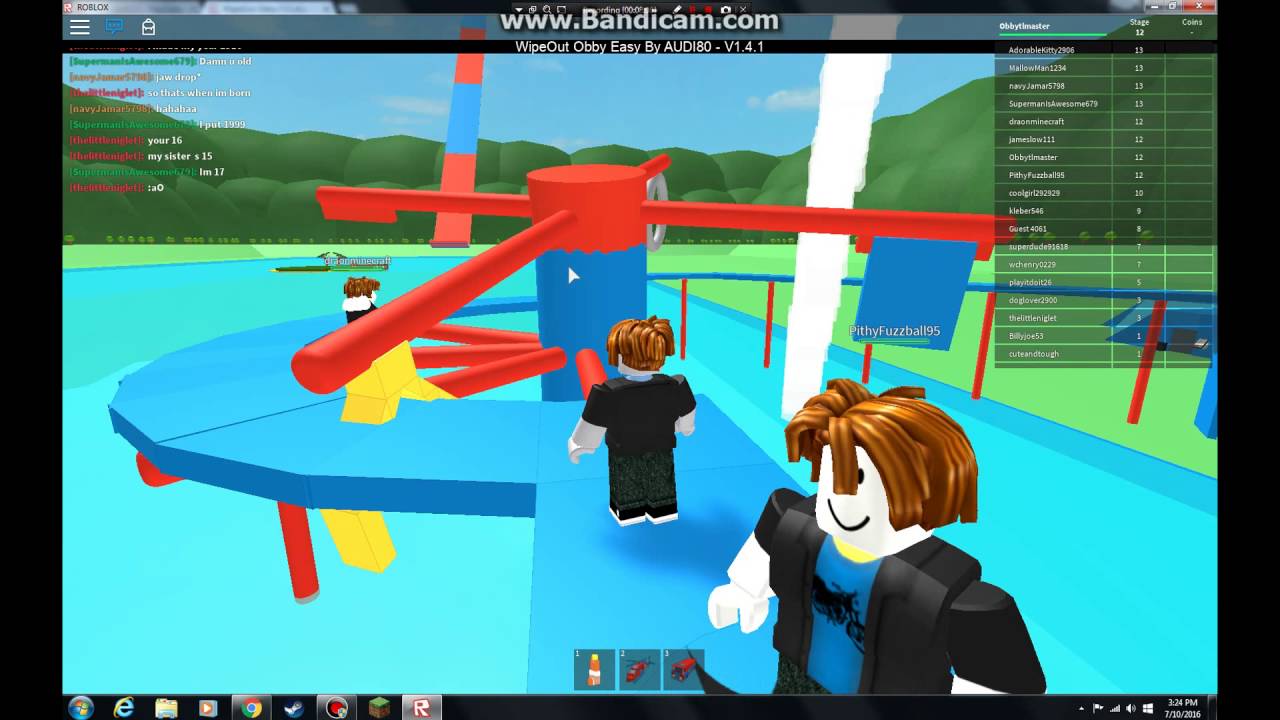 WIPEOUT!!!!!!!!!! | Roblox Gameplay #4 - YouTube
