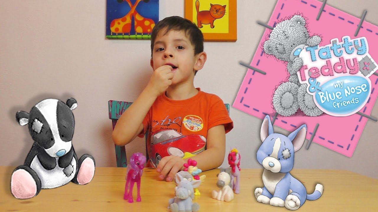Распаковка свитбоксов tatty teddy. Unpacking SWEET BOX with toys. - YouTube