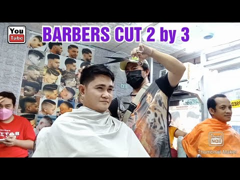 BARBERS CUT 2x3 // Haircut Tutorial 🔥 - YouTube